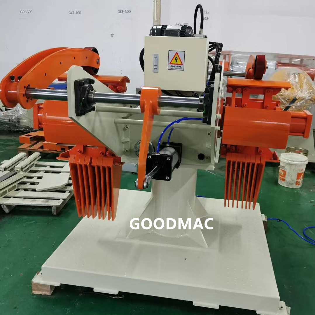 Non-motorized high quality dual decoilers, model MTD-200, MTD-300, MTD ...